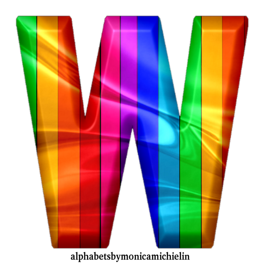 M. Michielin Alphabets: RAINBOW ARIAL ALPHABET PNG (In response to ...