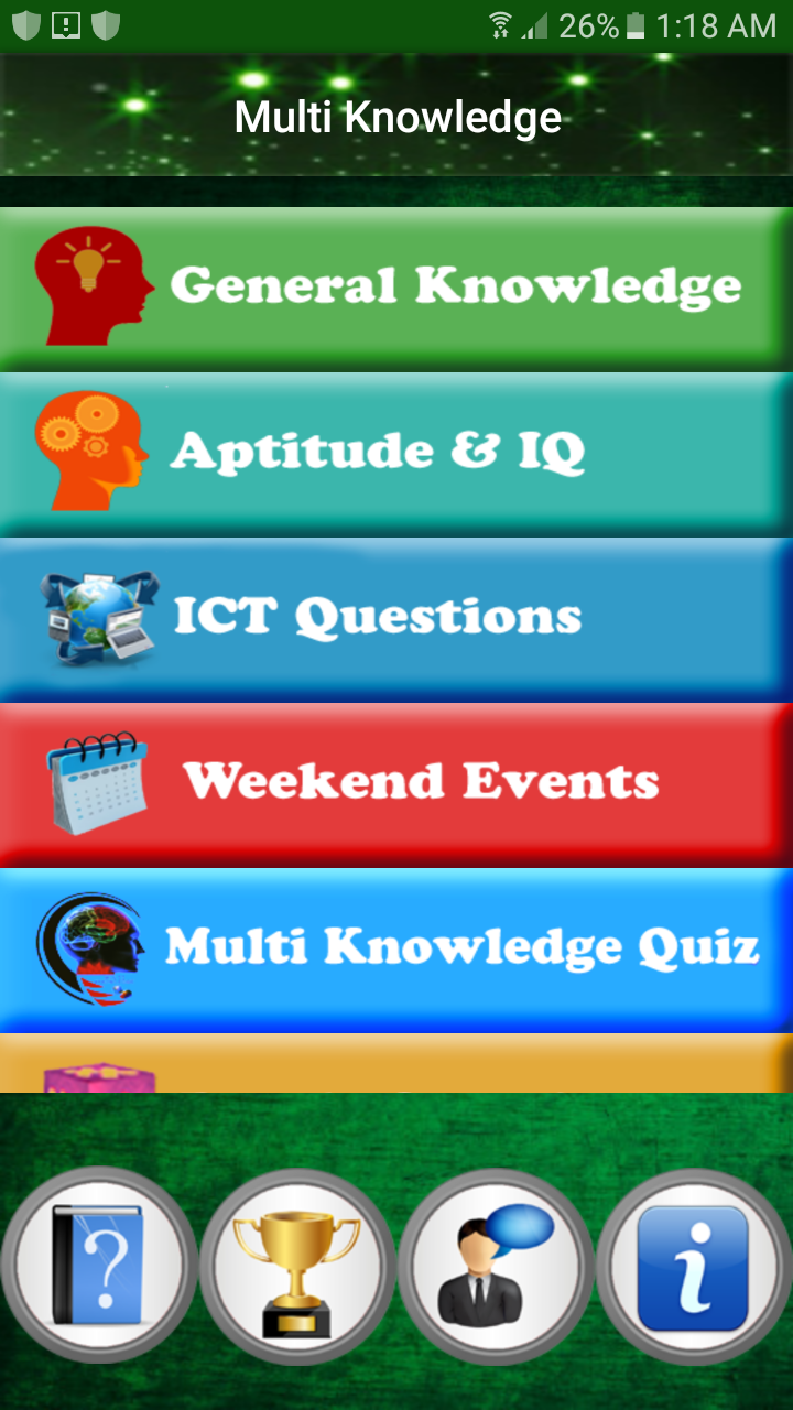 Multi Knowledge ஆண்ட்ராய்டு (Android) செயலி நஷாட் என்பவரால் உருவாக்கம். - Jaffna Muslim