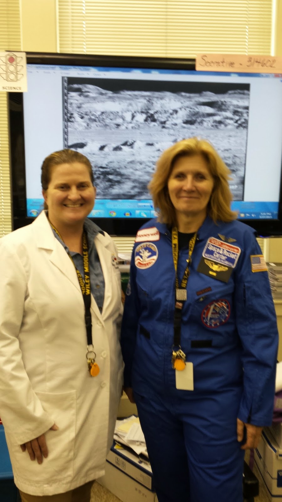 Your Permanent Record: Moon Rocks Come to Wiley Magnet Middle School