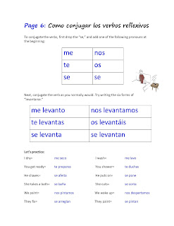 CLASES DE ESPAÑOL: ANSWER KEY ON PACKET GIVEN TUESDAY 08/2015 ...