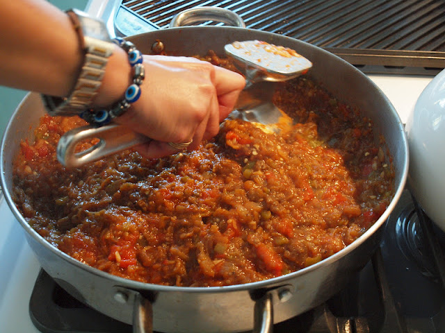 Cook The Hell Out of It!: Armenian Ikra (Eggplant Dip)