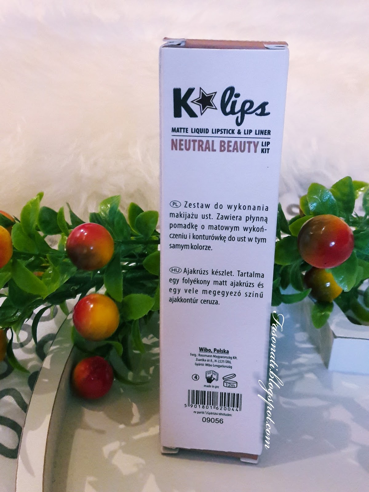 POD LUPĄ: LOVELY - K☆LIPS MATTE LIQUID LIPSTICK & LIP LINER 04 NEUTRAL ...