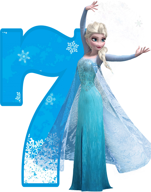 kit Imprimible Frozen Gratis con Etiquetas y Números