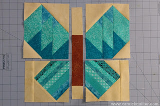 Canuck Quilter: RSC butterfly block tutorial