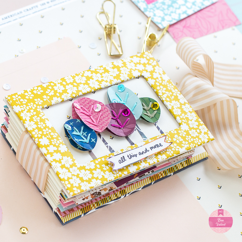 Bea Valint: Pull-out mini album with Late Afternoon collection