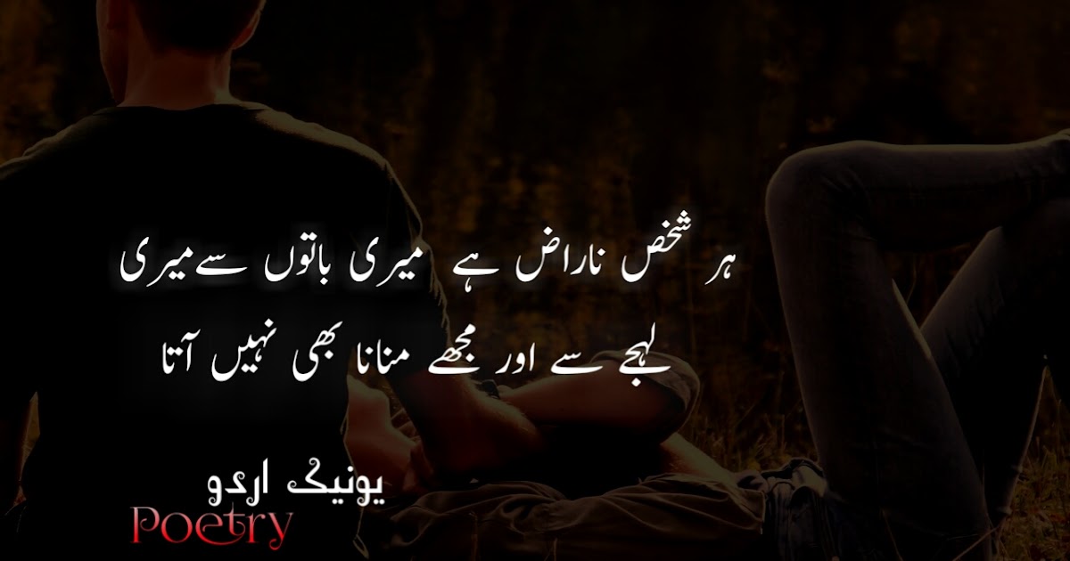 Har shaks naraz hai meri baton se meri |Sad Urdu Shayari