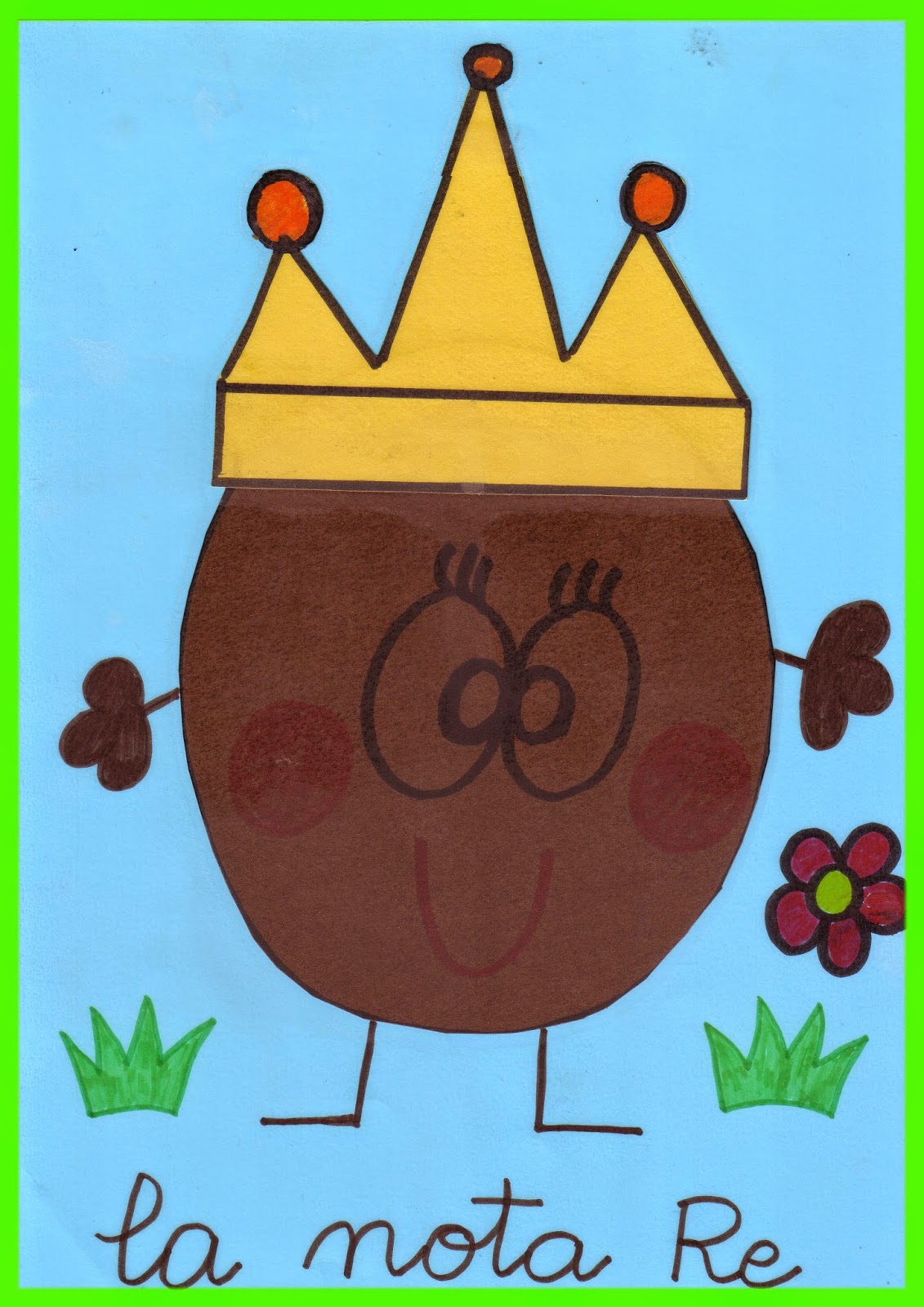 EL VIAJE DE LAS NOTAS MUSICALES: CONOCEMOS A LA NOTA RE