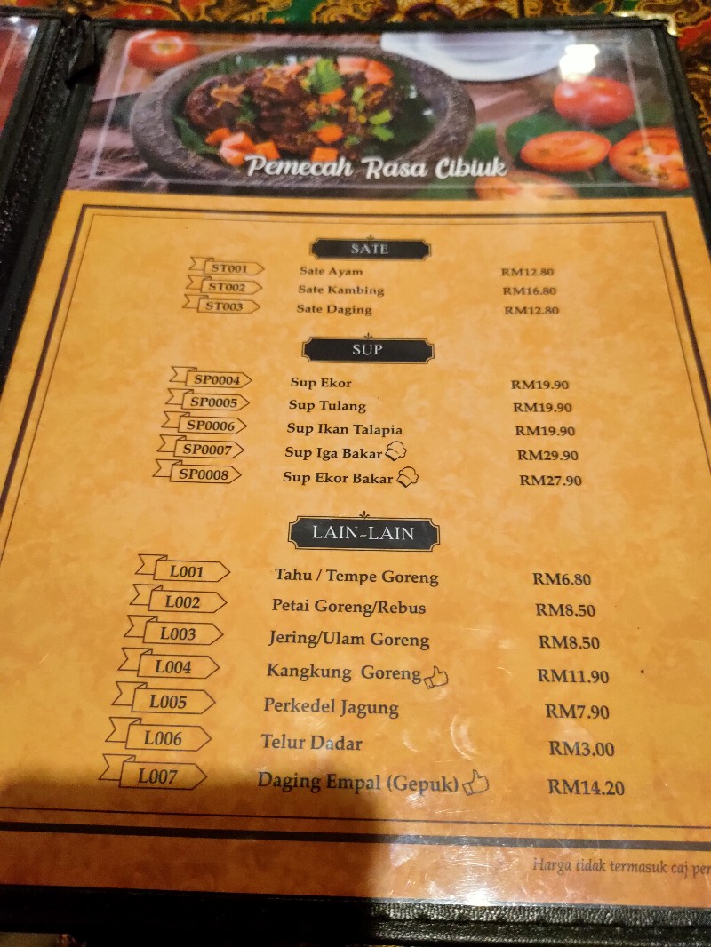 Dinner di Rumah Makan Cibiuk Shah Alam Selangor - Cerita Ceriti Ceritu ...