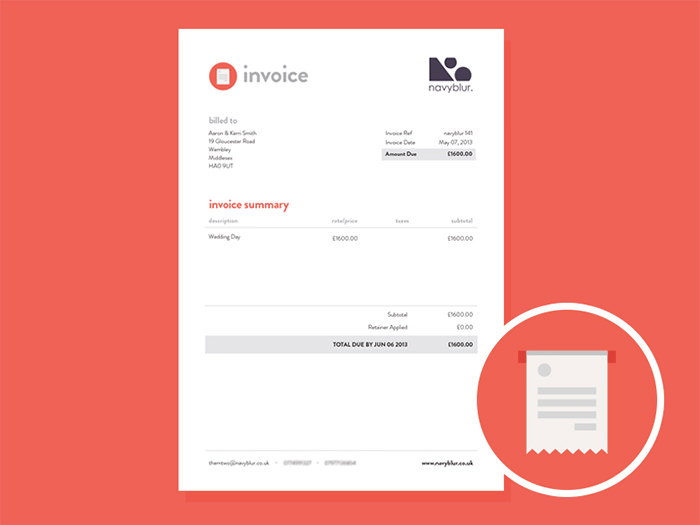 Beautiful Invoice Design - Invoice Template
