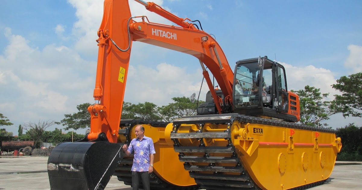 Jual Excavator Amfibi