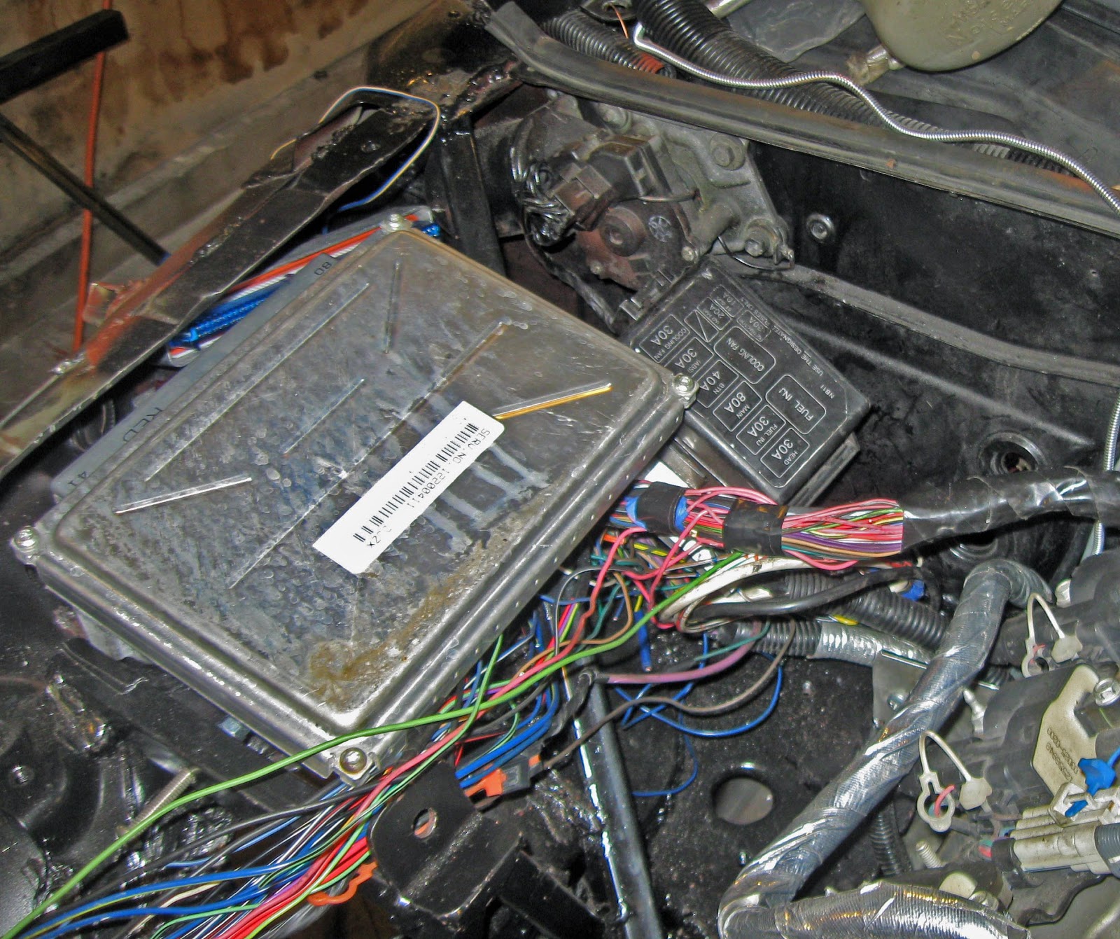 Jim and Jenna build diary, Miata LS1 Conversion: Odds and ends and oops