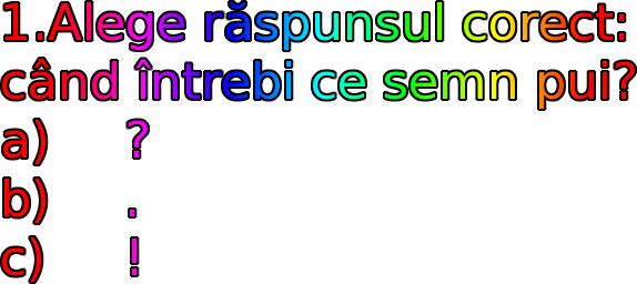 Abecedar Clasa I online [ Şcoala Românească ]: Semne de Puctuaţie ...