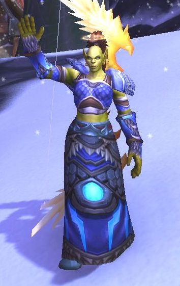 Flushed with Rosy Colour: Female Orc Hunter Transmorg Sets