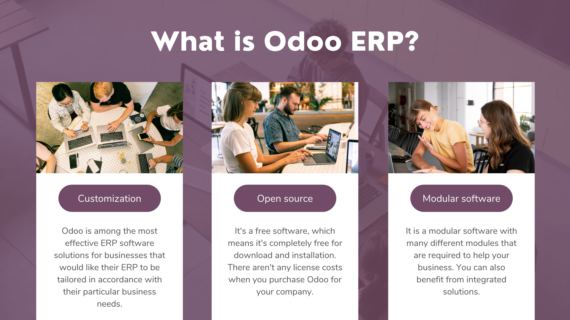 What is Odoo ERP?
