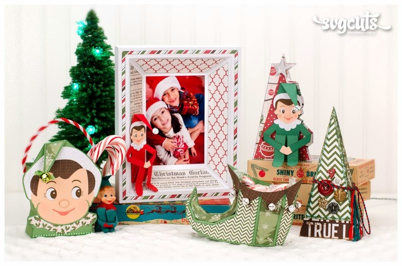 Paper Craft Creations: Santa's Helpful Elves & Skating Christmas ...