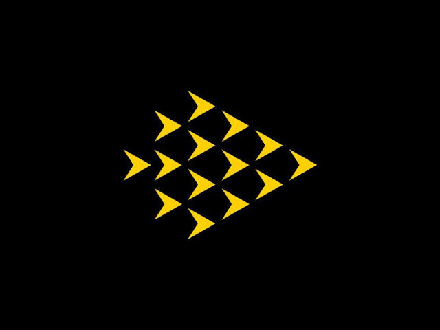 Yellow FIsh Logo SVG Design