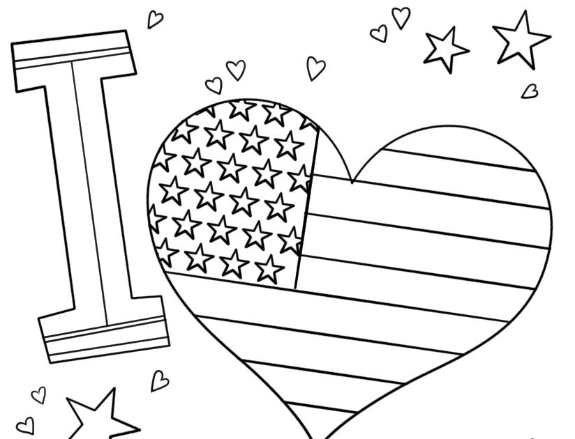 America Coloring Pages ~ Coloring Print