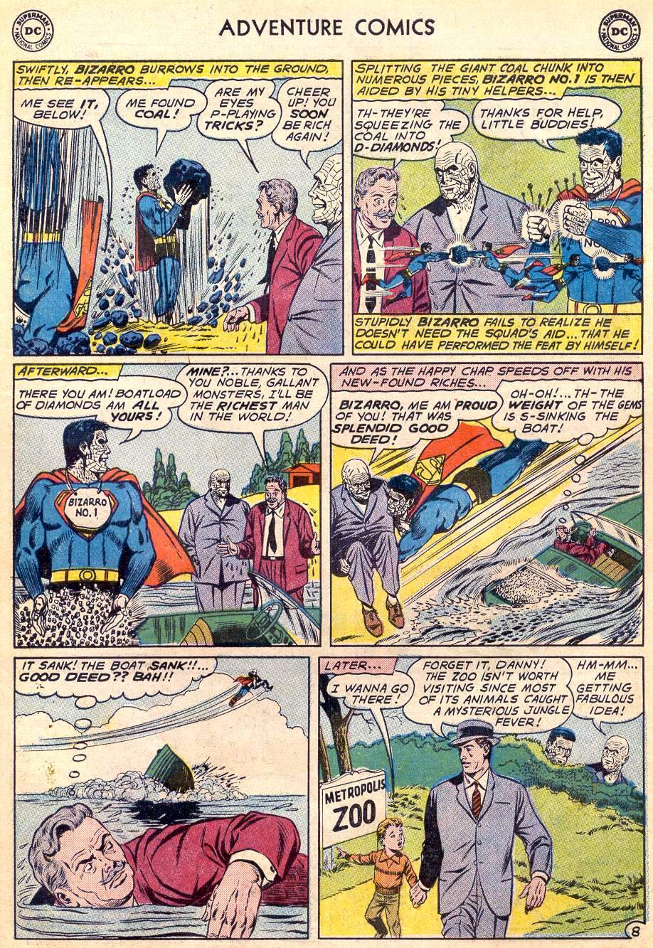 Days of Adventure: Adventure Comics # 293, February, 1962