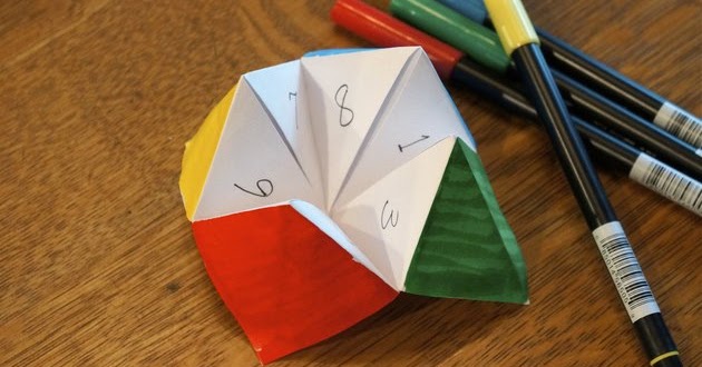 How to Make a Paper Chatterbox