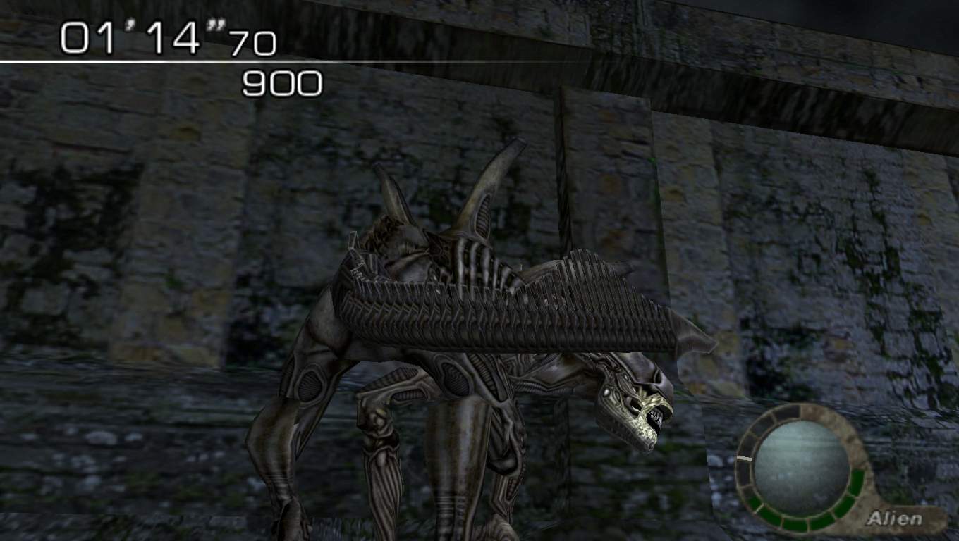 GabrielGantz Resident Evil 4 Modding : Xenomorph - Alien - por Hunk