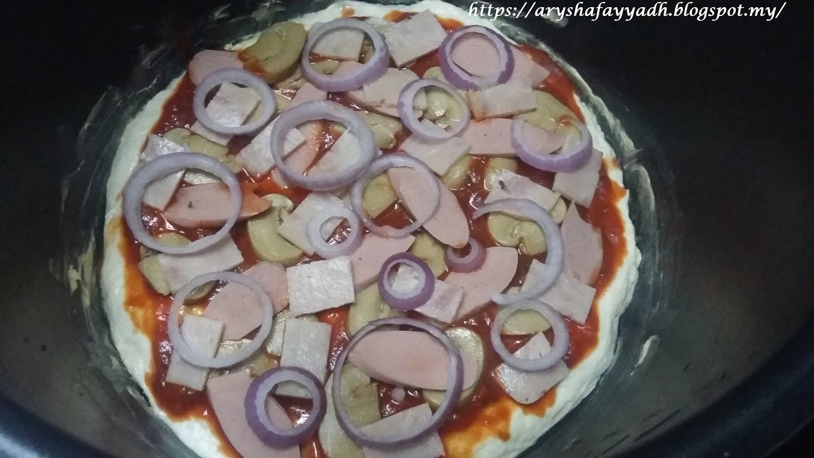 Resipi D'Dapur PIZZA Homemade | Mudahnya Memasak Dengan Periuk Ajaib Noxxa