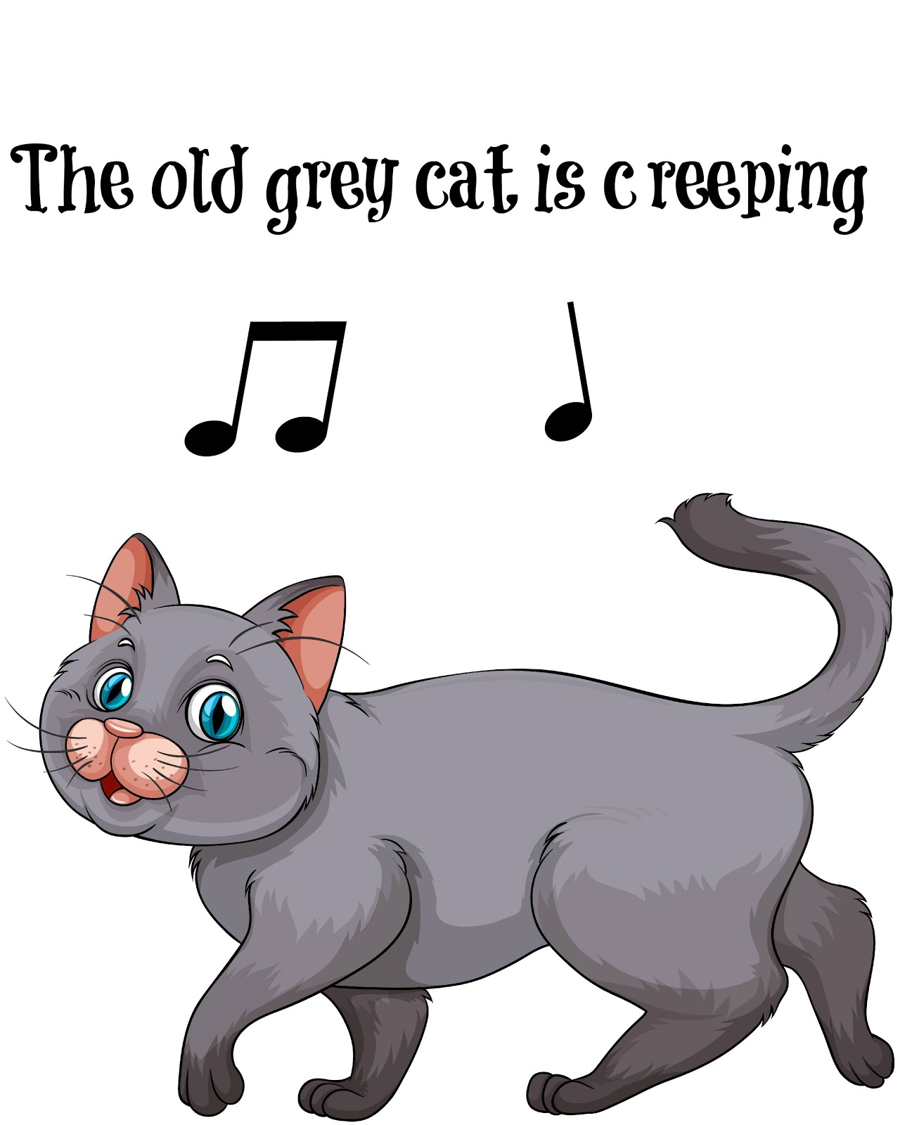 A Musical Story in the Montessori Room: "The Old Grey Cat!" | Magical ...