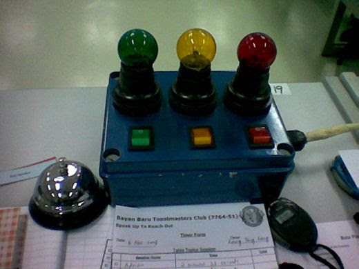 Toastmasters Speeches: Toastmasters Timing Lights - Simple and Easy DIY