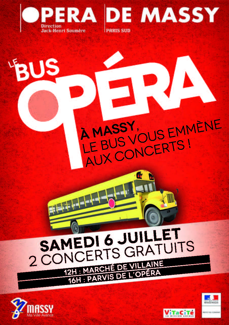 Action culturelle Massy: LE BUS OPERA