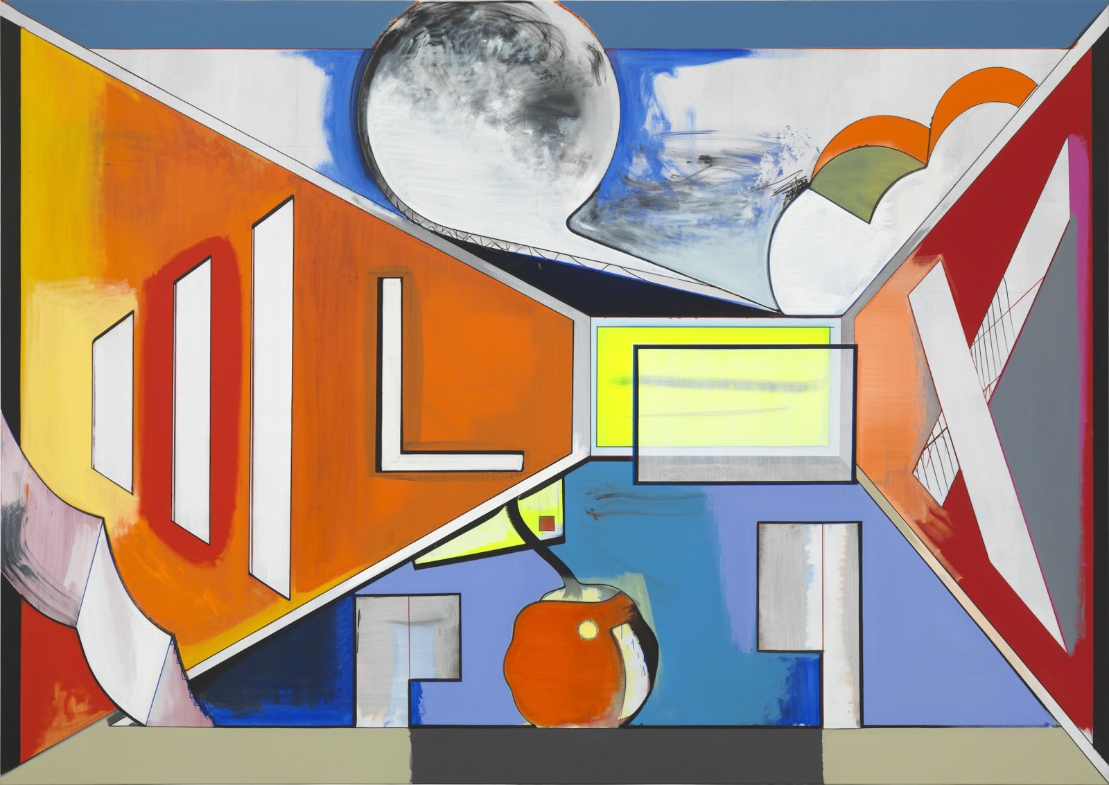 Spencer Alley: Thomas Scheibitz, Living German Painter