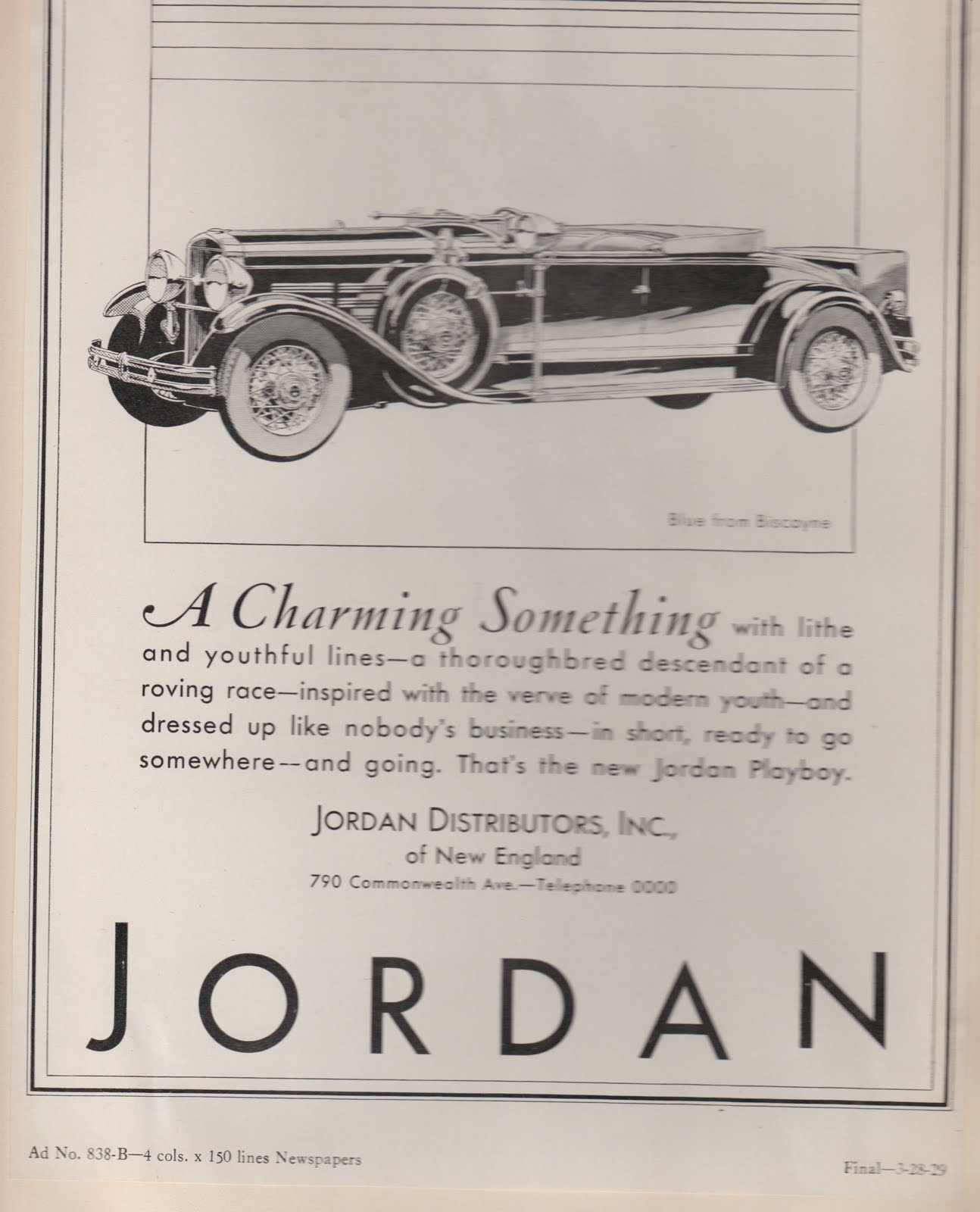 The Automobile and American Life: The Evolution of the Jordan Playboy ...