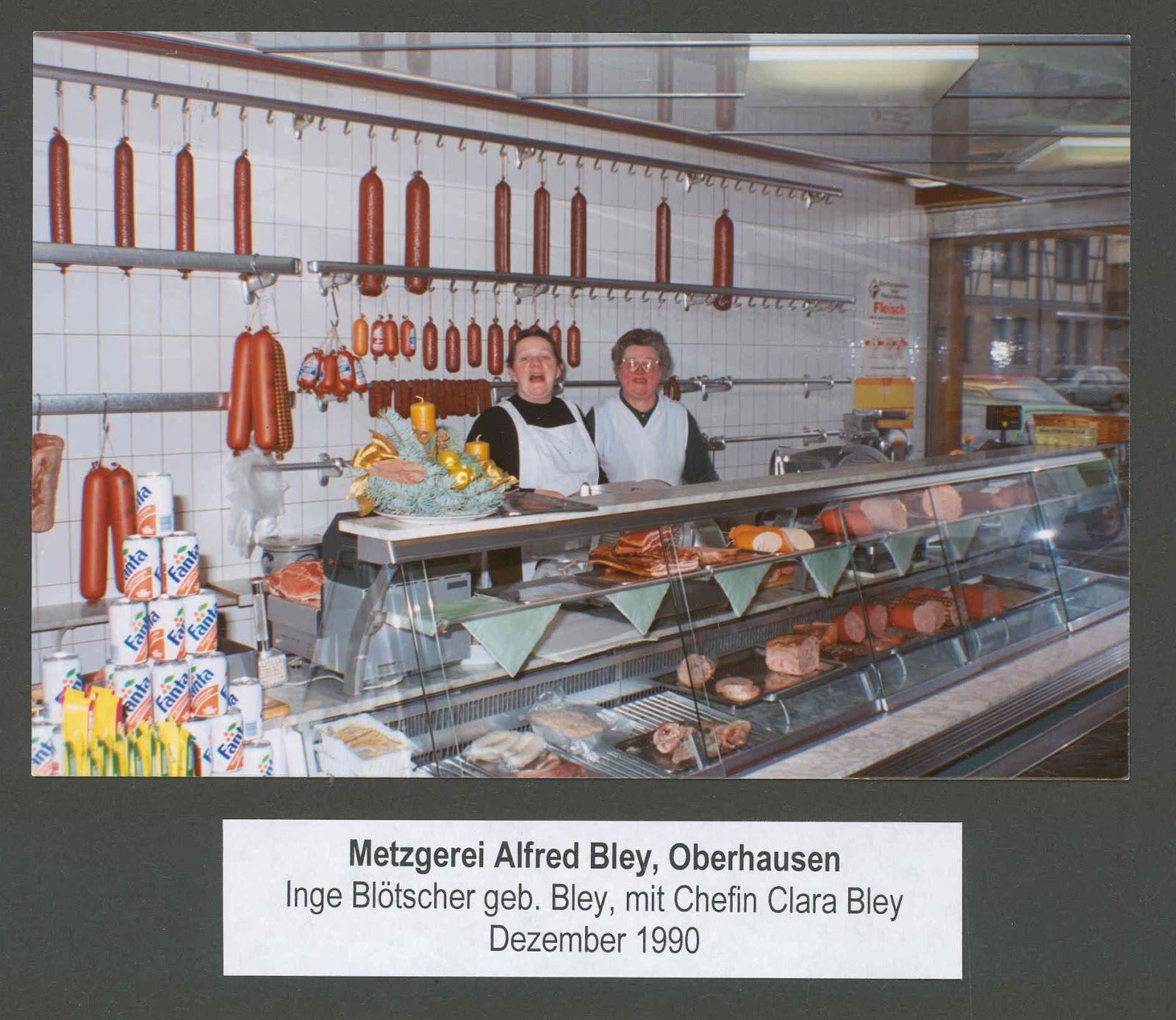 GV-Lichtenstein: 1990: Metzgerei Alfred Bley, Oberhausen