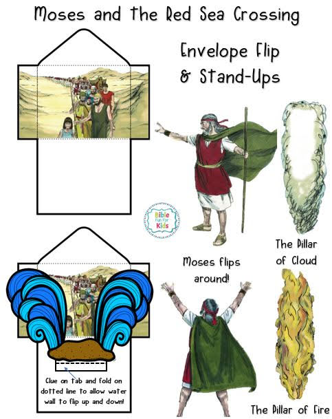 Moses and the Red Sea Crossing | Bible Fun For Kids