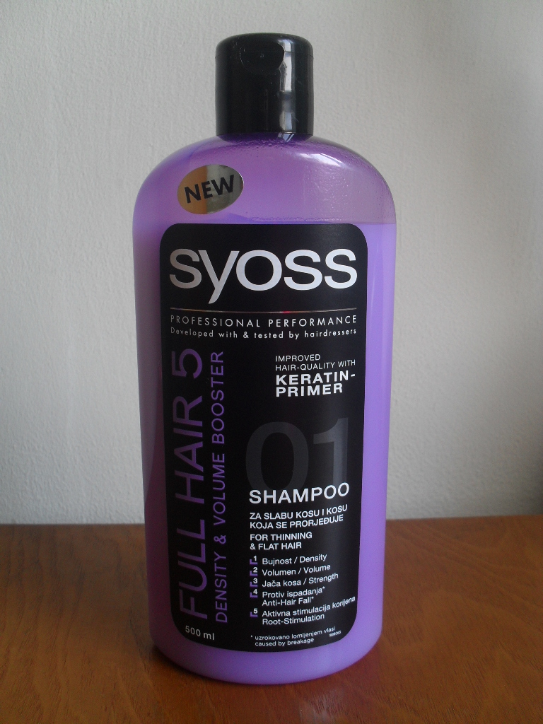 Sampon Syoss cu efect de densificare - review