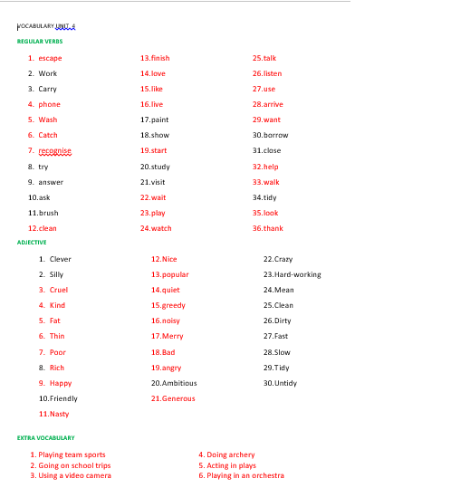 SM ENGLISH LESSONS: 6BS UNIT 4. PAST TIMES