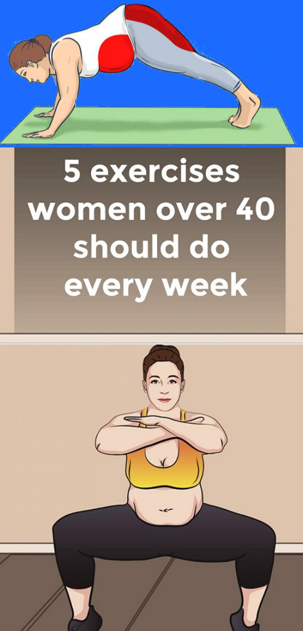These 5 Exercises Women Over 40 Should Do Every Week - Medical Treatment 2