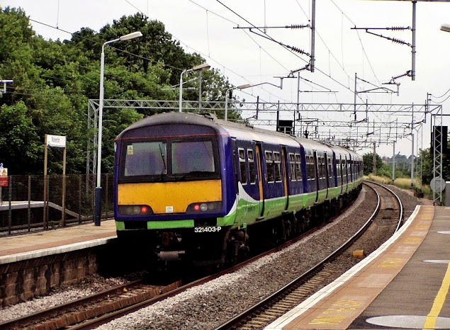 'Along These Tracks' Train Photos Site : Photo Class 321403 Silverlink ...