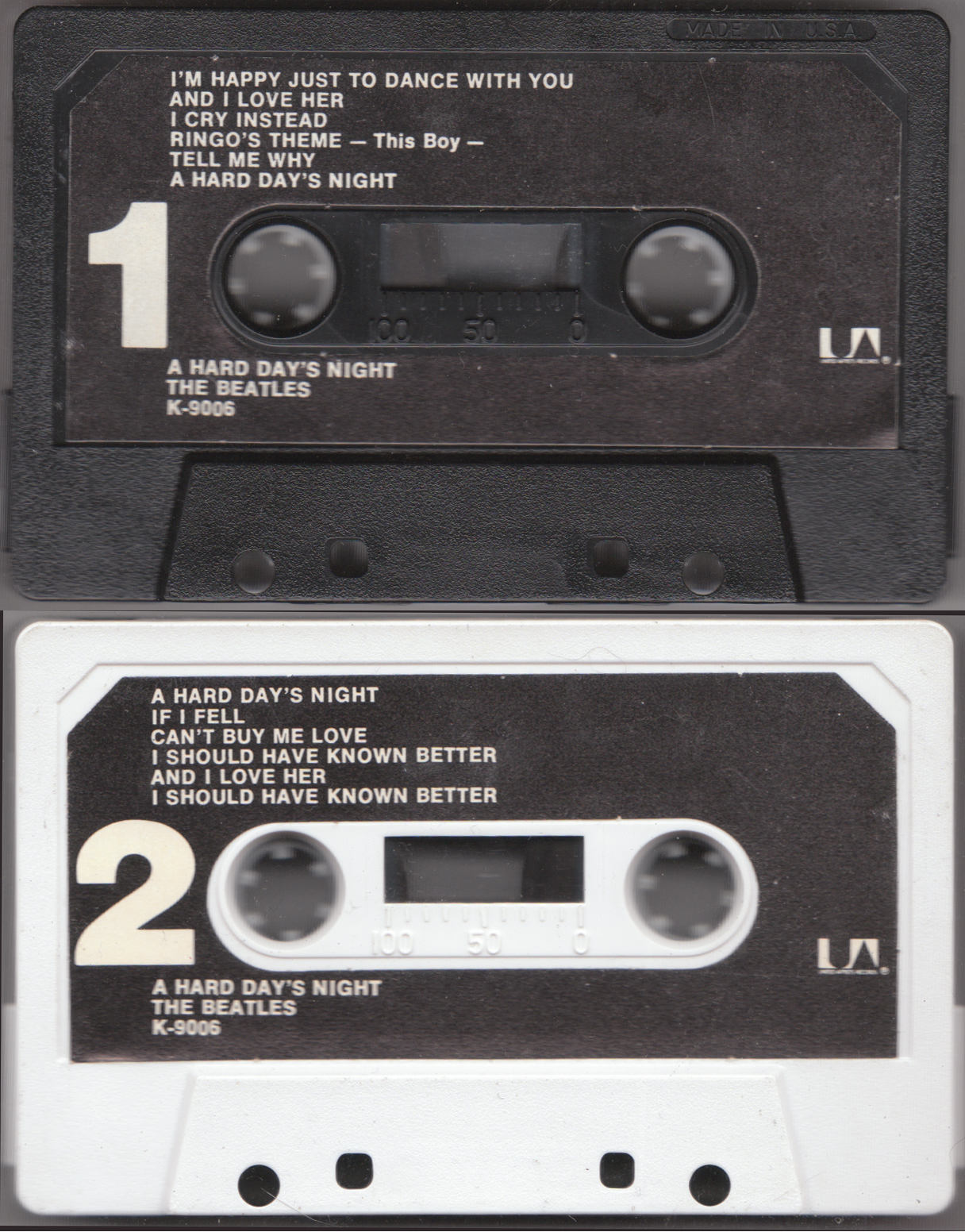 Cassette Cover Art Library: The BEATLES
