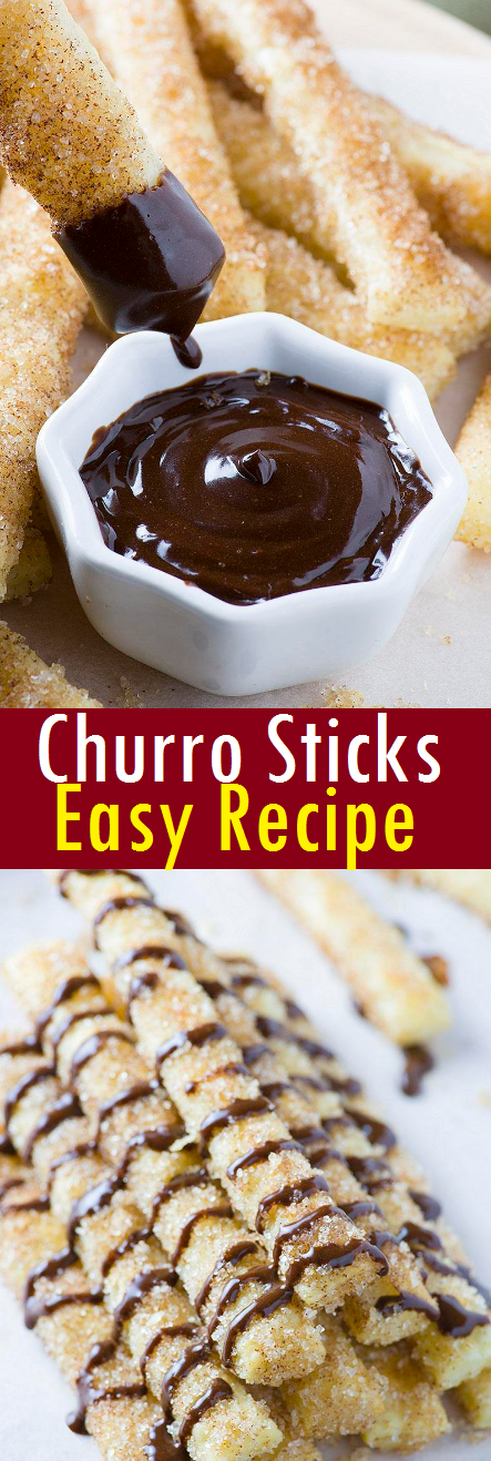 The Best Churro Sticks Recipe - The Best Recipes