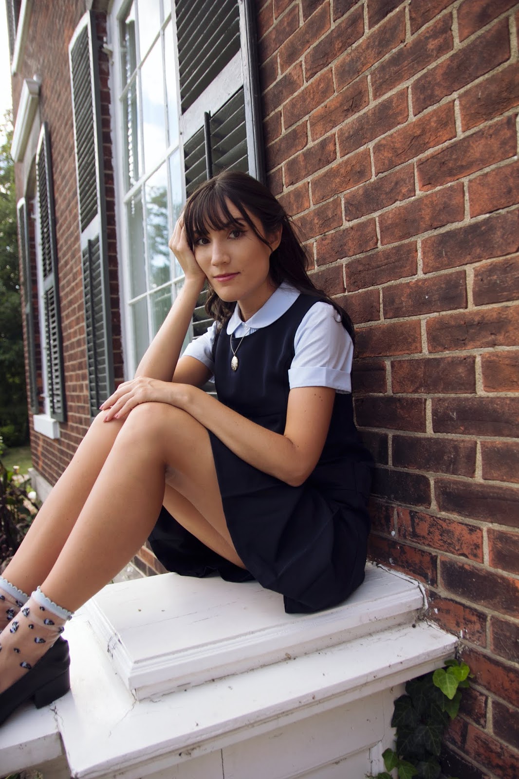 Blue Pinafore | Carolina Pinglo