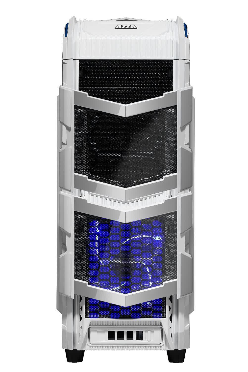 Azza XT 1 Watt Full Tower Gaming Cases, White CSAZ- XT1 W