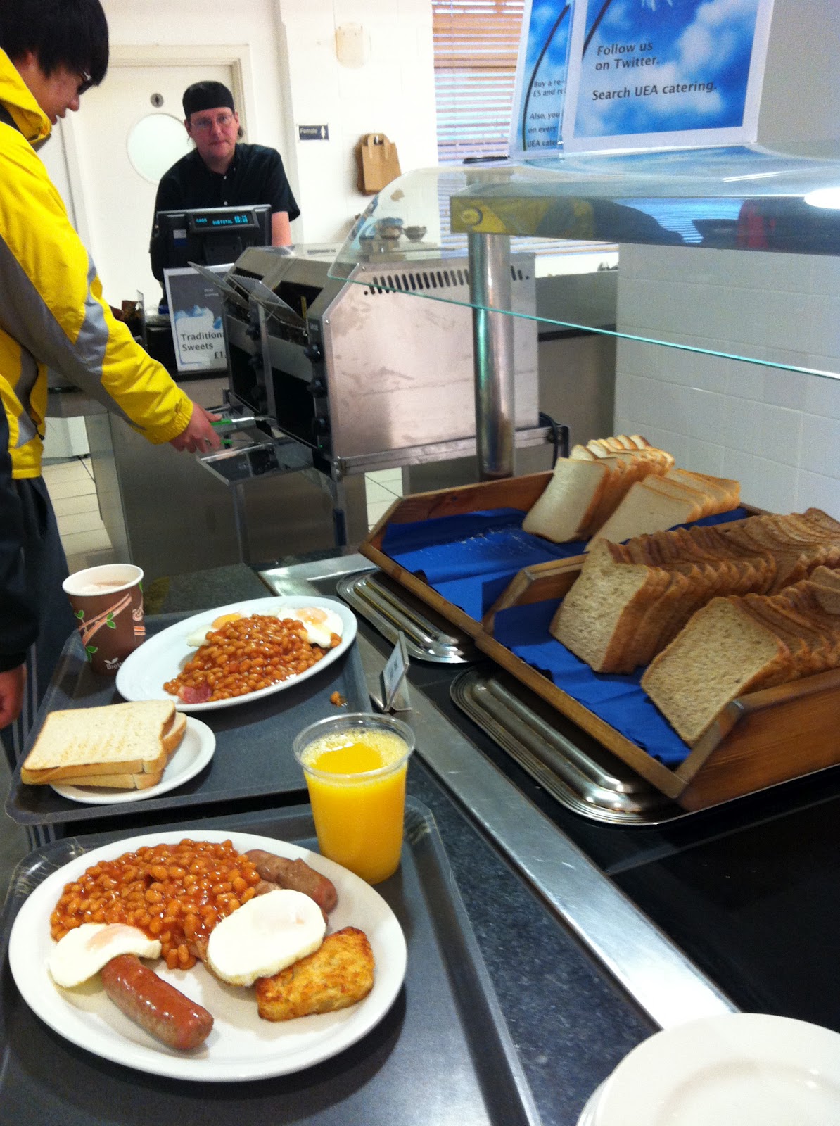 The Fry up Inspector: Cafe Zest @ UEA - Norwich