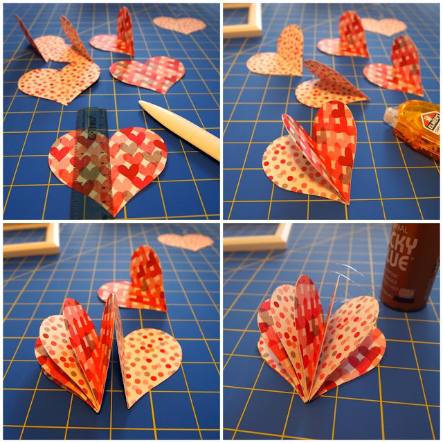 Craft Room Confidential: {Framed} Heart Art