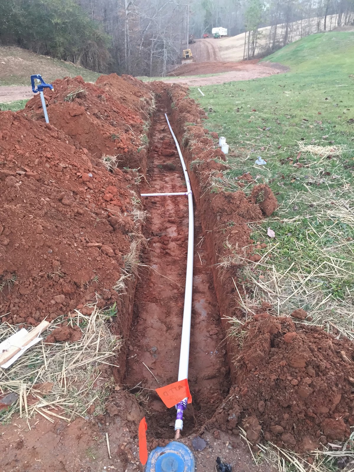 ~Building our Dream House~: Culverts and Water line