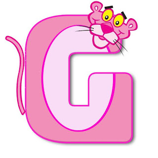 Escuela infantil castillo de Blanca: LETRAS PANTERA ROSA