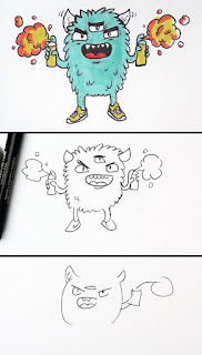 Sketch In 10 Secs, 1 Min, And 10 Mins | Speed Drawing Challenges