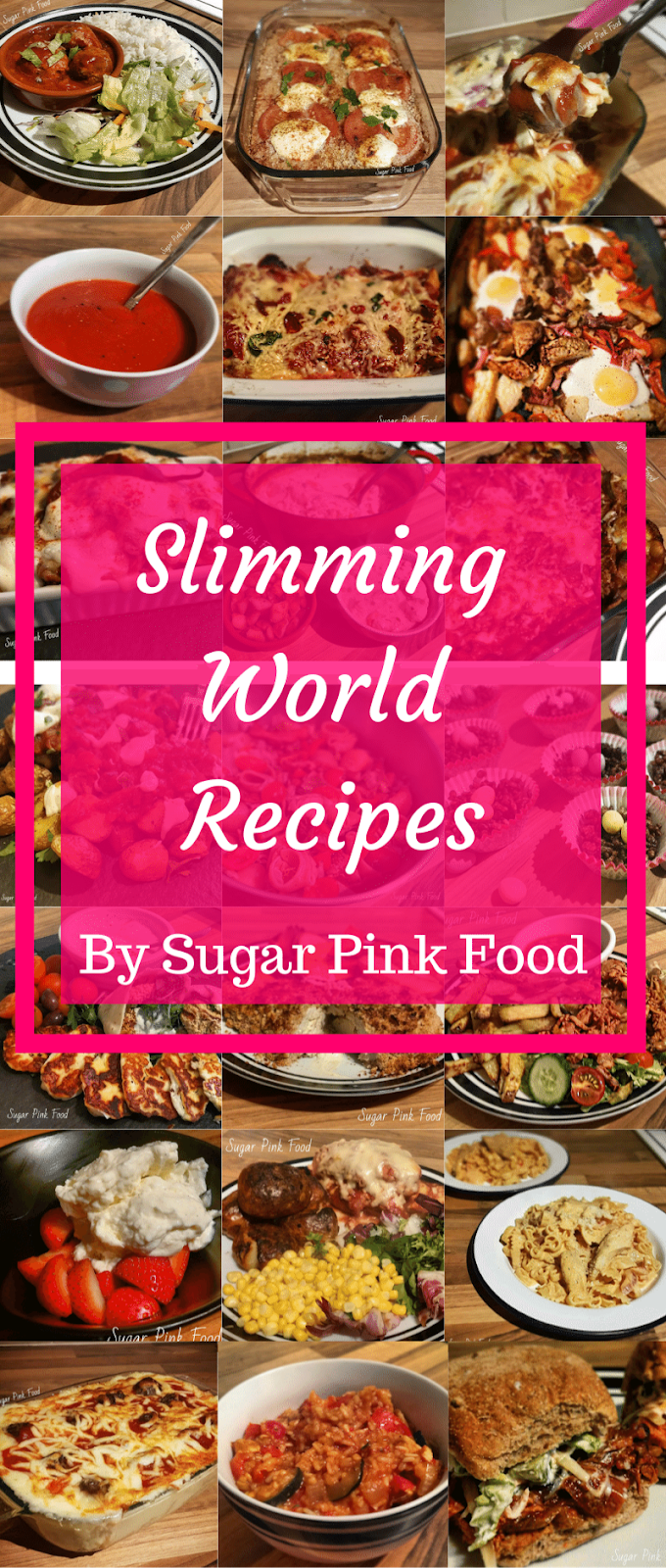 Slimming World Friendly Recipes - Sugar Pink Food