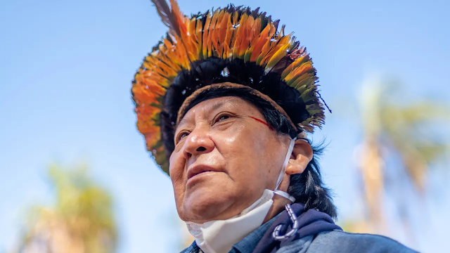 Davi Kopenawa Yanomami - o grande sábio | Templo Cultural Delfos