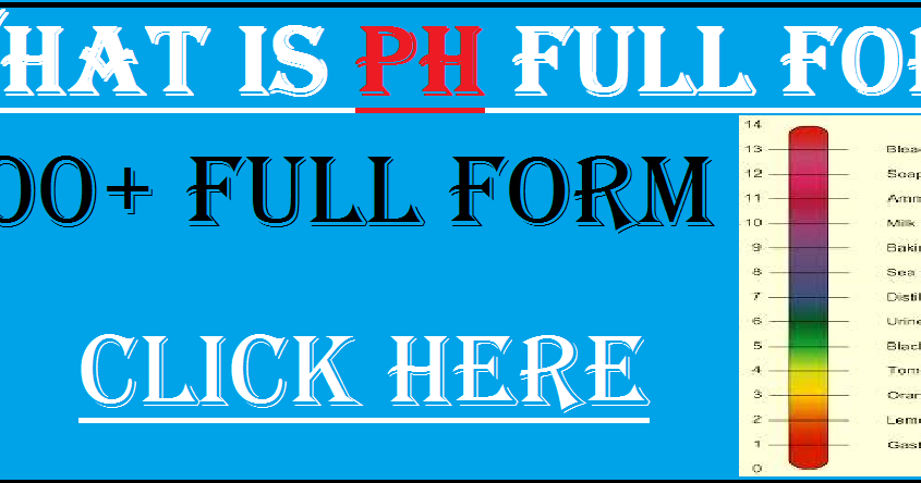 Ph Full Form ph-full-form