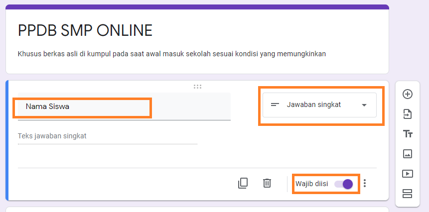 Panduan Membuat Formulir PPDB Online Di Google Form - Catatan Wali Kelas