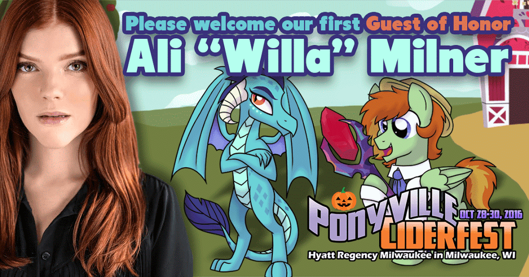 Equestria Daily - MLP Stuff!: Ponyville Ciderfest Adds Ali "Willa ...